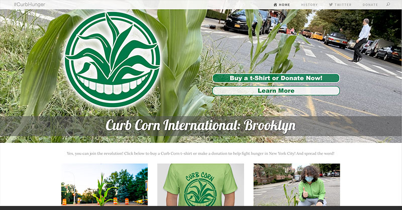 Curb Corn International: Brooklyn – Curb Corn, Curb Hunger!